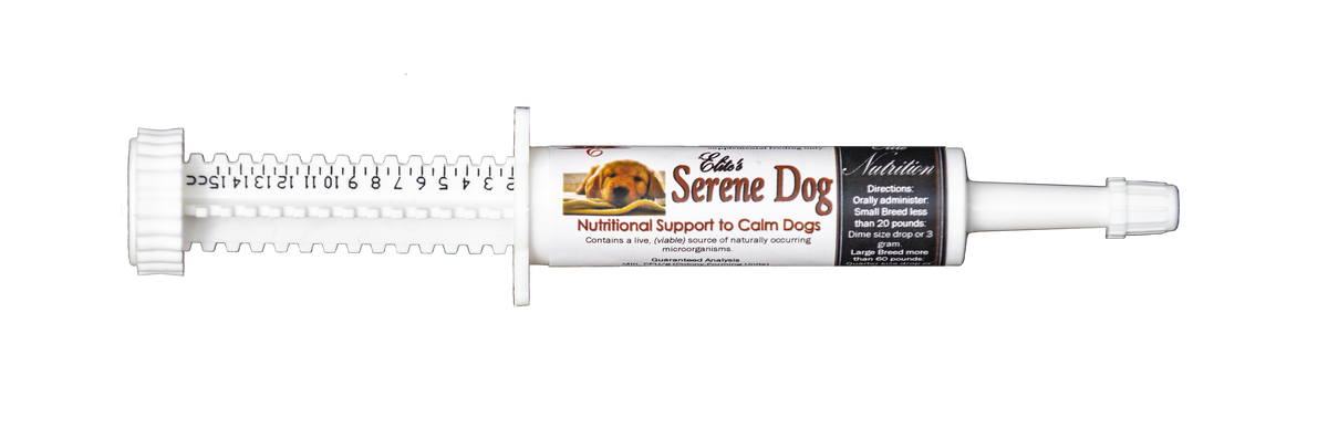 Elite Nutrition Serene Dog Calming Paste stress or agitation relief ...
